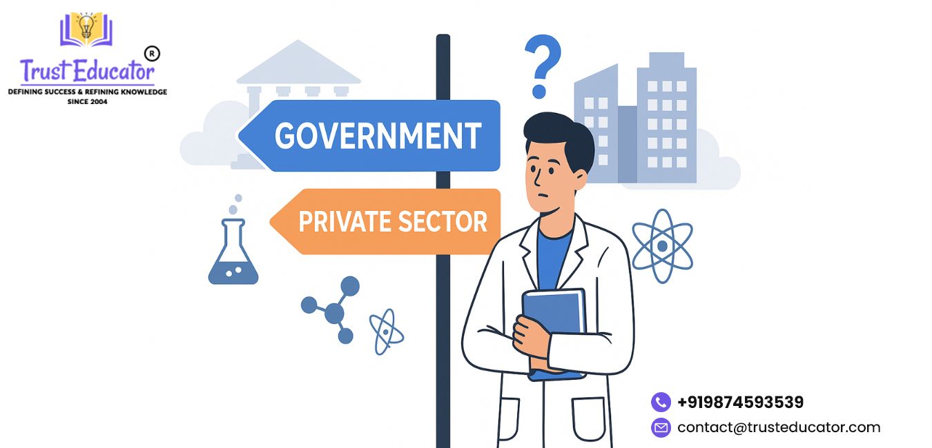 Government vs. Private Sector: Workplace for Science Graduates